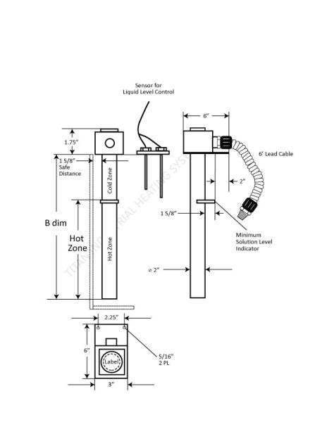 Electric Over the Side Immersion Heater CSS-248 | Electric Over the ...